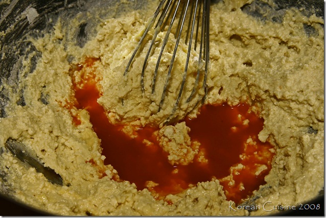 Korean Cuisine: Kimchi Jun - Korean Style Kimchi Pancakes - (김치전)